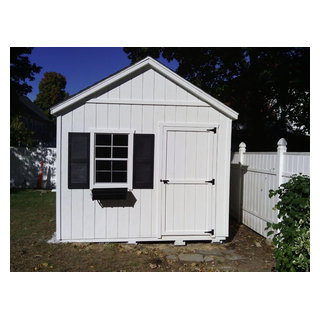 10x20 Backyard Storage Shed - Traditional - Shed - Boston - by Urban ...