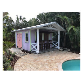 12'x14' Snack Shack Shed - Exotique - Abri - Tampa - par User | Houzz