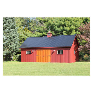 14'x28' SmartPanel Board & Batten New England Barn - Förråd - Annan ...