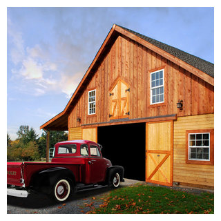 Barn Style Garages & Shops - Farmhouse - Shed - Atlanta - by Barn Pros ...