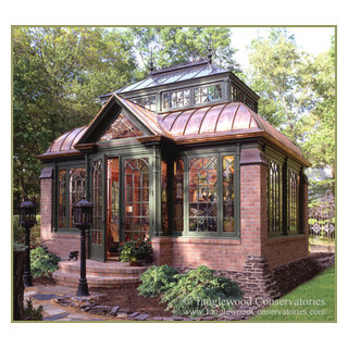 Copper & Brick Conservatory - Traditional - Shed - Baltimore - by ...