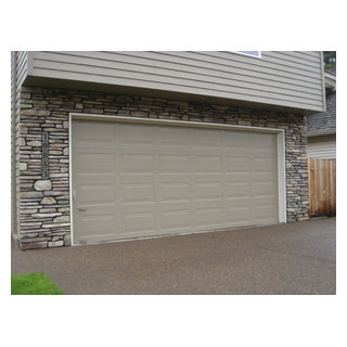Cultured Stone Veneer - Exterior - Traditional - Garage - Portland - by ...