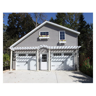Custom garages - Traditional - Shed - Chicago - by Blue Sky Builders ...