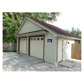 Detached Garage and Workshop Addition - Rustic - Shed - Other - by Marc ...