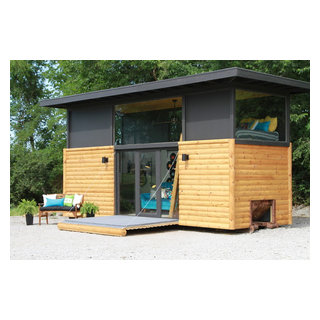 Dumpster turned tiny home - Contemporary - Shed - Other - by Christine ...