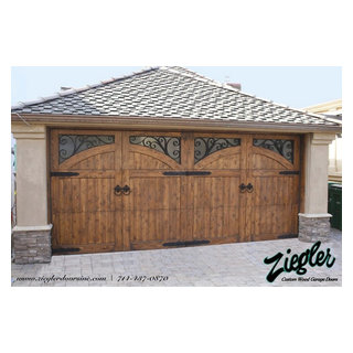 French Garage Door - Mediterranean - Shed - Orange County - by Ziegler ...