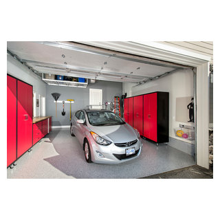 Garage Reno using Forged Racks - Modern - Garage - Vancouver - by ...