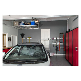 Garage Reno using Forged Racks - Modern - Garage - Vancouver - by ...