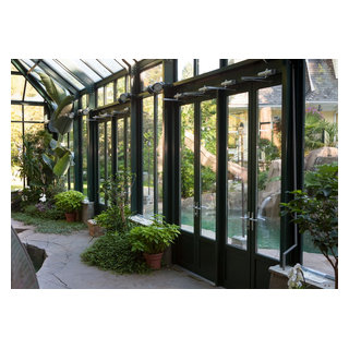 Greenhouse Pool Cover - Modern - Shed - Vancouver - by Meridian Estate ...