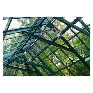 Greenhouse Pool Cover - Modern - Shed - Vancouver - by Meridian Estate ...