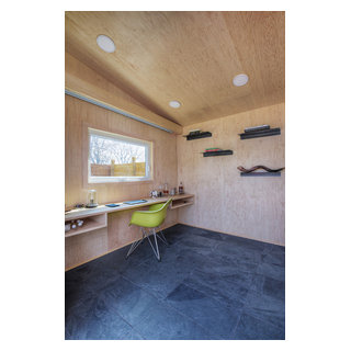 Home Office / Studio -- Slate Tile with Radiant Heat Floor ...