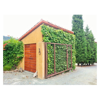 Italian Estate Entry Gate - Mediterranean - Shed - San Francisco - by ...