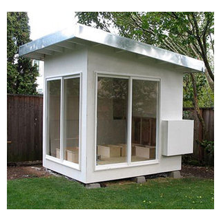 Meditation Space - "Tea House" - Contemporary - Garden Shed and ...