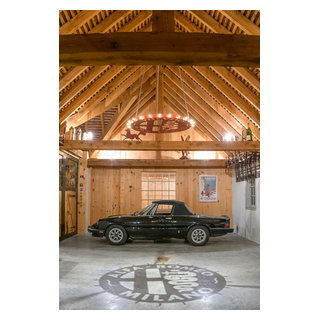 Mercer Hill Garage - Farmhouse - Garage - Philadelphia - by Archer ...
