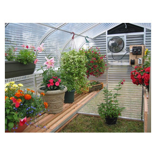 8 ft wide Sunglo Greenhouses - Traditional - Shed - Denver - by Sunglo ...