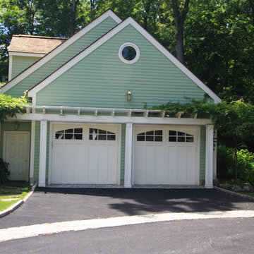 Eyebrow Pergola Over Garage - Photos & Ideas | Houzz