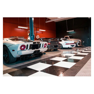 RaceDeck garage flooring ideas - cool garages with cool cars too ...