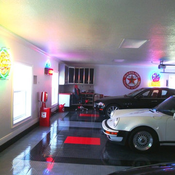 Race Car Garage Shed Ideas - Photos & Ideas | Houzz