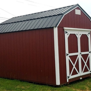 75 Beautiful Red Detached Shed Pictures & Ideas - December, 2021 | Houzz