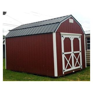Red Dutch Barn - Craftsman - Shed - Other - by Hometown Sheds Boiling ...