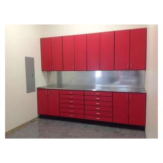Red Hot Garage - Contemporary - Garden Shed and Building - St Louis ...