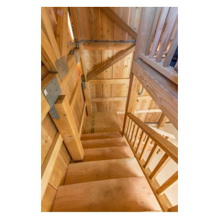 RTR – Board & Batten Barn - Farmhouse - Staircase - Austin - by Round ...