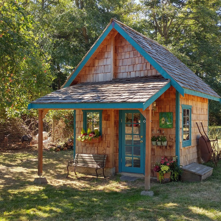75 Rustic Garden Shed Ideas You'll Love - April, 2025 | Houzz