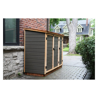Shed for Garbage, Recycling and Green Bin - Craftsman - Shed - Toronto ...