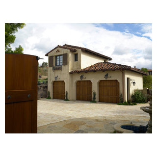 Spanish Colonial Santaluz, San Diego - Mediterranean - Shed - San Diego ...