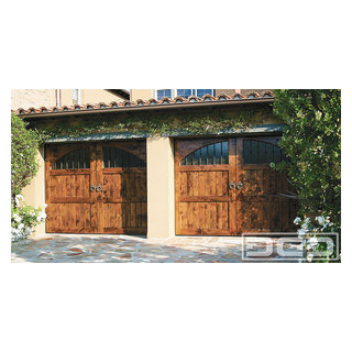 Tuscan Garage Door 09 | Architectural Design With Iron Hardware ...