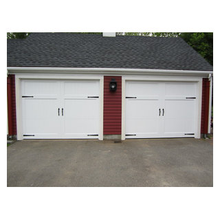 Wood Composite Garage Doors - Modern - Garage - Boston - by Mortland ...