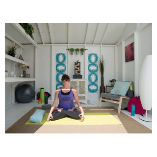 Yoga Shed - Shabby-chic Style - Shed - Detroit - by Backyard Buildings ...