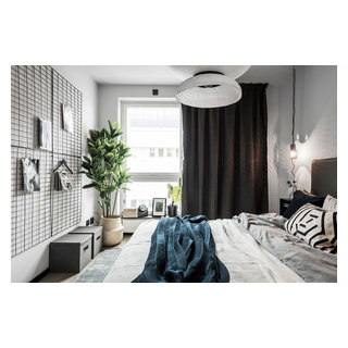 Inredning av visningslägenhet Nyx för JM - Scandinavian - Bedroom ...