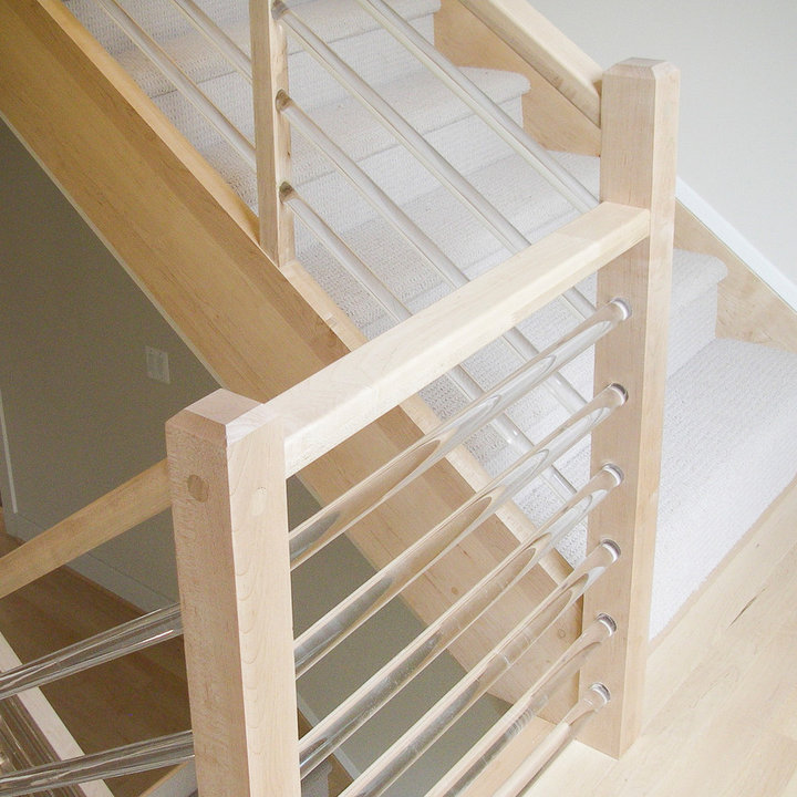 Horizontal Stair Rail - Photos & Ideas | Houzz
