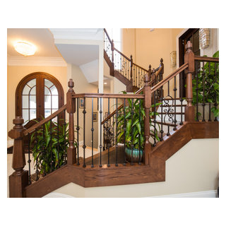 2019 - Best Straight Stairway-Traditional - Crown Stair - Staircase ...