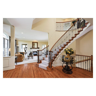 5_Stately Staircase in Traditional Home, Middleburg VA 20117 ...