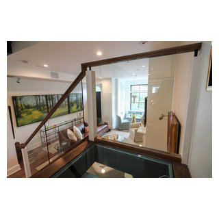 68_Innovative and Ultra-modern Stairs with Glass Landings, Washington ...