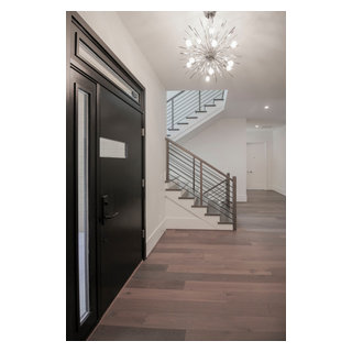 79_Horizontal Balustrade in High-end Interior Architecture, Great Falls ...