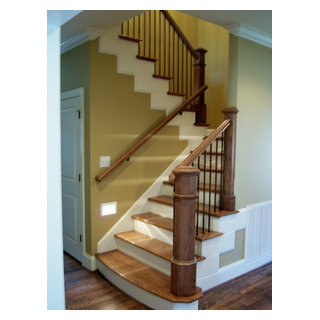 8x8 Tight Staircase - Traditional - Staircase - Charlotte - by ...