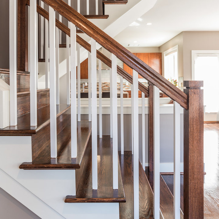 75 Beautiful Midcentury Staircase Ideas & Designs - February 2023 ...