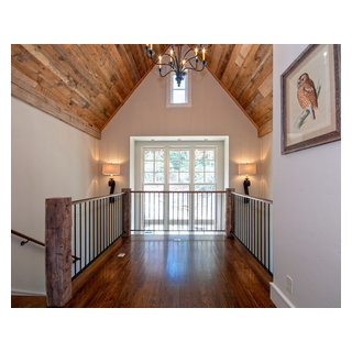 A Rustic Golf Retreat - Rustic - Staircase - Atlanta - by The Berry ...