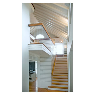 Amanda - Beach Style - Staircase - Providence - by MaMo Architects | Houzz