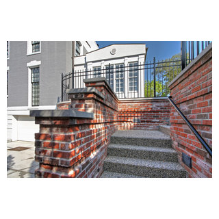 An Elegant Swimming Pool - Traditional - Staircase - St Louis - by ...