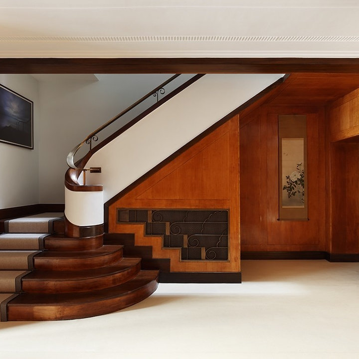 Browse Art Deco Staircase ideas and designs in Photos | Houzz UK