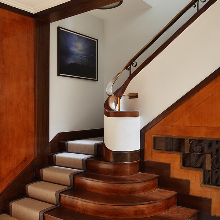 Art Deco Staircase Ideas - Photos & Ideas | Houzz