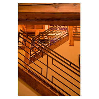 Asian Style Staircase Railing Steamboat Storm Meadow Drive Mountain ...