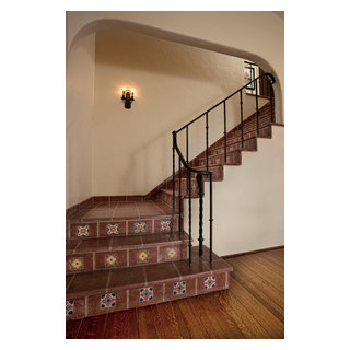Barber Tract Spanish Colonial - Mediterranean - Staircase - San Diego ...