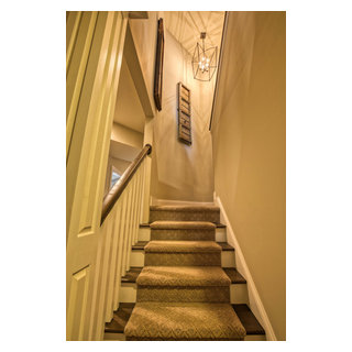 Before&After: Open Concept Basement Staircase - Farmhouse - Staircase ...