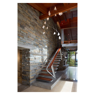 Bells Woods - Contemporary - Staircase - Nashville - by Steven Ginn ...