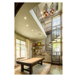 Belmont Residence - Transitional - Staircase - Houston - by Hollenbeck ...